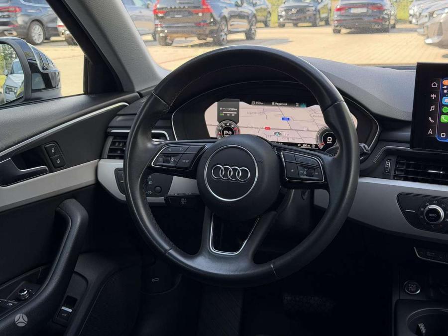 Black Audi A4 2022 in Siauliai, with an engine capacity of 1.98 L and mileage of 196 thousand km for 17990 €, photo 15 on AUTOMOTO.COM.LV
