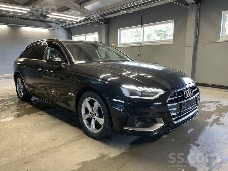 Black Audi A4 2022 in Jurmala, with an engine capacity of 2.00 L and mileage of 200 thousand km for 15950 €, photo 3 on AUTOMOTO.COM.LV
