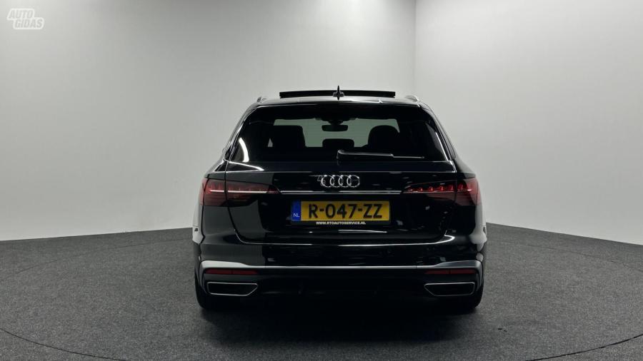 Black Audi A4 2023 in Kaunas, with an engine capacity of 2.00 L and mileage of 56 thousand km for 37181 €, photo 13 on AUTOMOTO.COM.LV