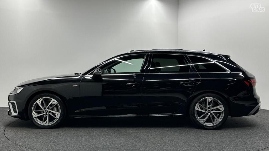 Black Audi A4 2023 in Kaunas, with an engine capacity of 2.00 L and mileage of 56 thousand km for 37181 €, photo 15 on AUTOMOTO.COM.LV