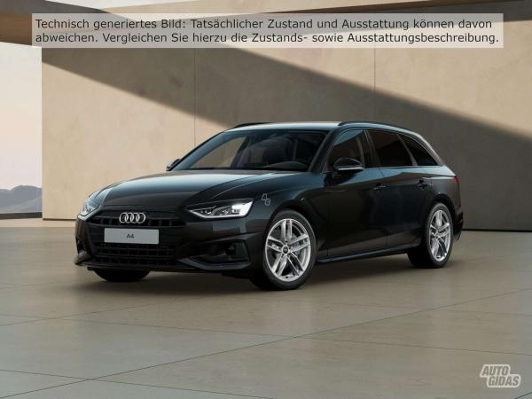 Melns Audi A4 2023 Kauņa, ar dzinēja tilpumu 2.00 L un nobraukumu 93 tūkst. km par 30067 €, foto 2 vietnē AUTOMOTO.COM.LV