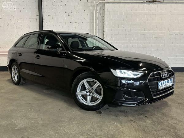 Black Audi A4 2023 in Kaunas, with an engine capacity of 2.00 L and mileage of 98 thousand km for 24409 €, photo 2 on AUTOMOTO.COM.LV