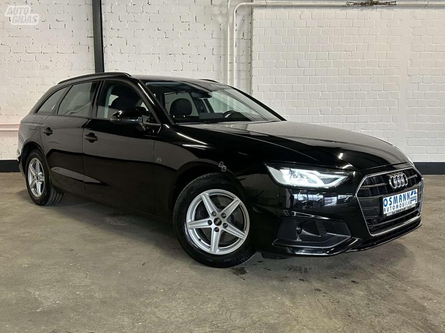 Black Audi A4 2023 in Kaunas, with an engine capacity of 2.00 L and mileage of 98 thousand km for 24409 €, photo 2 on AUTOMOTO.COM.LV