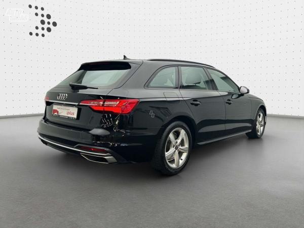Black Audi A4 2023 in Kaunas, with an engine capacity of 2.00 L and mileage of 27 thousand km for 31627 €, photo 2 on AUTOMOTO.COM.LV