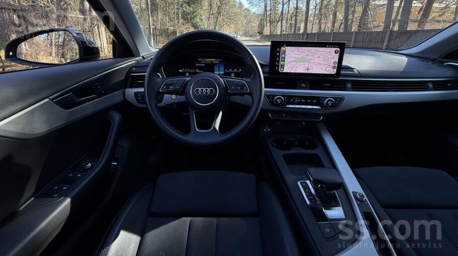 Black Audi A4 2023 in Riga, with an engine capacity of 2.00 L and mileage of 87 thousand km for 28490 €, photo 6 on AUTOMOTO.COM.LV
