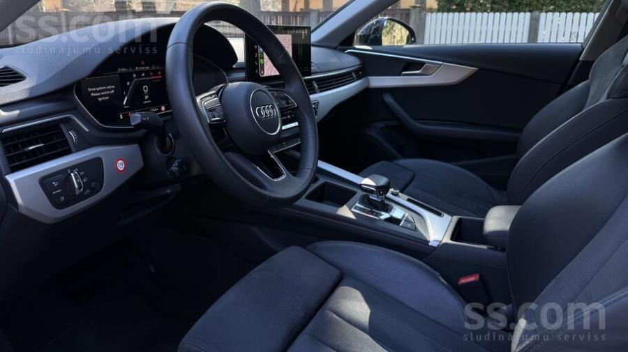 Melns Audi A4 2023 Rīga, ar dzinēja tilpumu 2.00 L un nobraukumu 87 tūkst. km par 27590 €, foto 5 vietnē AUTOMOTO.COM.LV