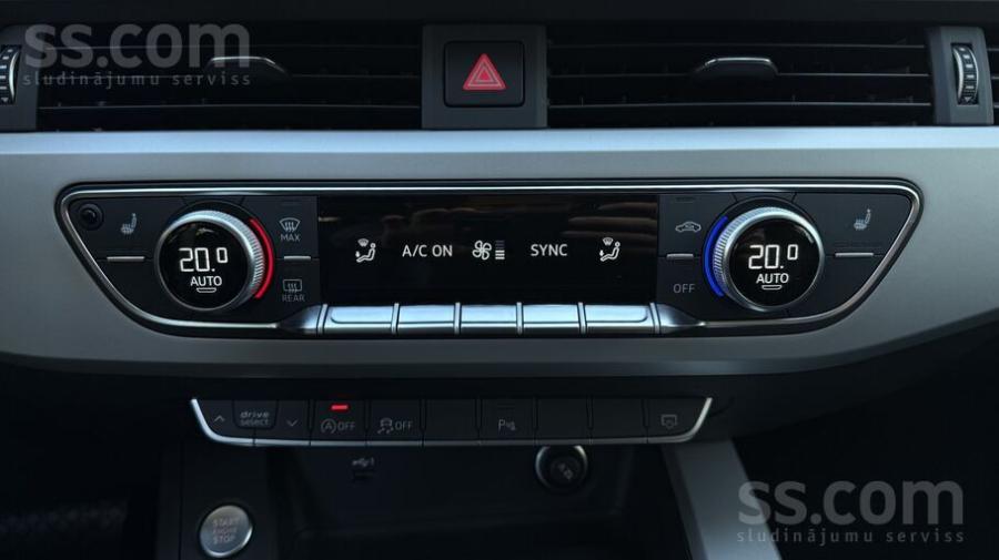 Melns Audi A4 2023 Rīga, ar dzinēja tilpumu 2.00 L un nobraukumu 87 tūkst. km par 27590 €, foto 9 vietnē AUTOMOTO.COM.LV