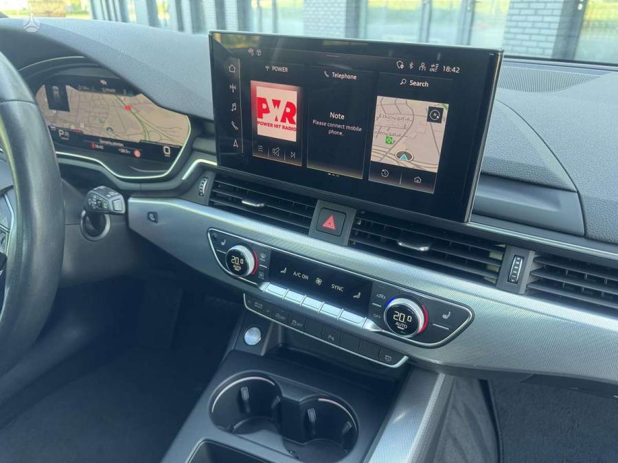 Melns Audi A4 2023 Kauņa, ar dzinēja tilpumu 2.00 L un nobraukumu 253 tūkst. km par 20300 €, foto 19 vietnē AUTOMOTO.COM.LV