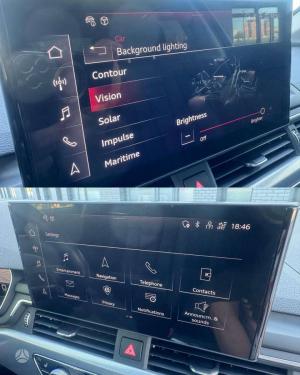 Melns Audi A4 2023 Kauņa, ar dzinēja tilpumu 2.00 L un nobraukumu 253 tūkst. km par 20300 €, foto 32 vietnē AUTOMOTO.COM.LV
