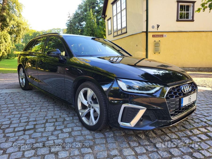 Melns Audi A4 2023 Tallina, ar dzinēja tilpumu 2.00 L un nobraukumu 99 tūkst. km par 31750 €, foto 3 vietnē AUTOMOTO.COM.LV