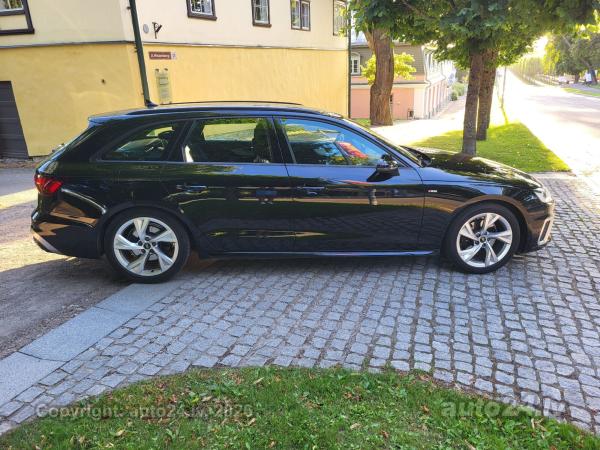 Melns Audi A4 2023 Tallina, ar dzinēja tilpumu 2.00 L un nobraukumu 99 tūkst. km par 31750 €, foto 4 vietnē AUTOMOTO.COM.LV