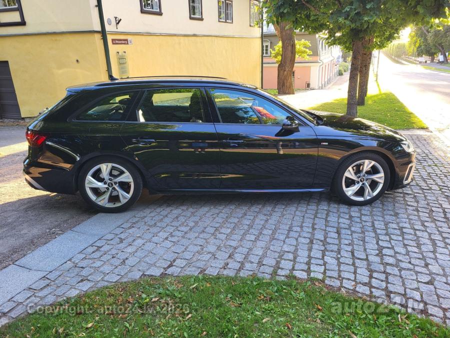 Melns Audi A4 2023 Tallina, ar dzinēja tilpumu 2.00 L un nobraukumu 99 tūkst. km par 31750 €, foto 5 vietnē AUTOMOTO.COM.LV