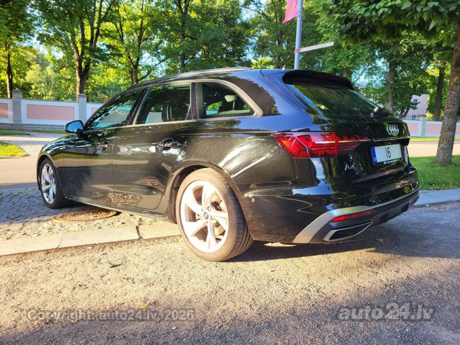 Melns Audi A4 2023 Tallina, ar dzinēja tilpumu 2.00 L un nobraukumu 99 tūkst. km par 31750 €, foto 7 vietnē AUTOMOTO.COM.LV
