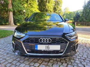 Melns Audi A4 2023 Tallina, ar dzinēja tilpumu 2.00 L un nobraukumu 99 tūkst. km par 31750 €, foto 8 vietnē AUTOMOTO.COM.LV