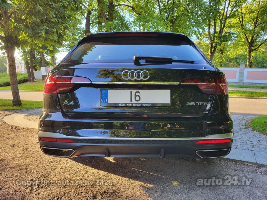 Melns Audi A4 2023 Tallina, ar dzinēja tilpumu 2.00 L un nobraukumu 99 tūkst. km par 31750 €, foto 9 vietnē AUTOMOTO.COM.LV