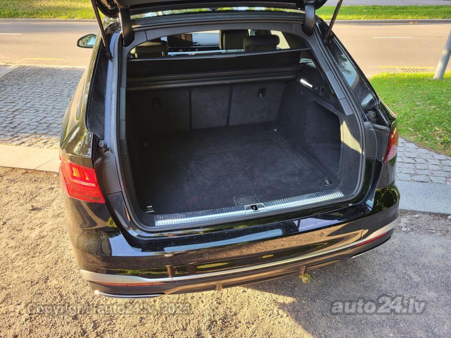 Melns Audi A4 2023 Tallina, ar dzinēja tilpumu 2.00 L un nobraukumu 99 tūkst. km par 31750 €, foto 10 vietnē AUTOMOTO.COM.LV