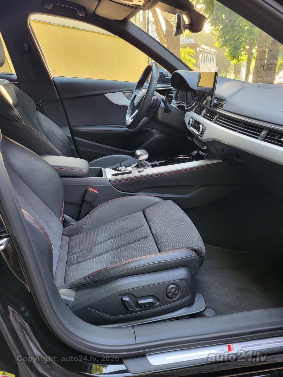 Melns Audi A4 2023 Tallina, ar dzinēja tilpumu 2.00 L un nobraukumu 99 tūkst. km par 31750 €, foto 12 vietnē AUTOMOTO.COM.LV