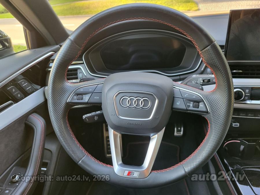 Melns Audi A4 2023 Tallina, ar dzinēja tilpumu 2.00 L un nobraukumu 99 tūkst. km par 31750 €, foto 14 vietnē AUTOMOTO.COM.LV