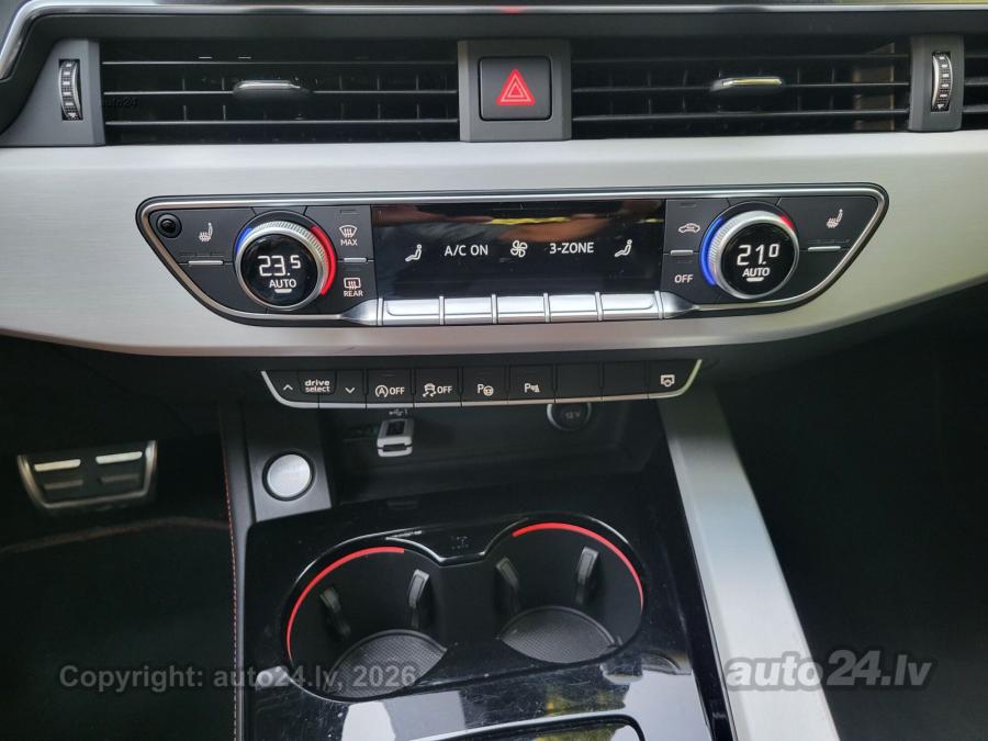 Melns Audi A4 2023 Tallina, ar dzinēja tilpumu 2.00 L un nobraukumu 99 tūkst. km par 31750 €, foto 15 vietnē AUTOMOTO.COM.LV