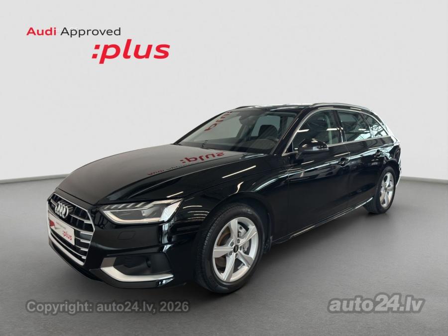 Melns Audi A4 2023 Tallina, ar dzinēja tilpumu 2.00 L un nobraukumu 88 tūkst. km par 28900 €, foto 1 vietnē AUTOMOTO.COM.LV