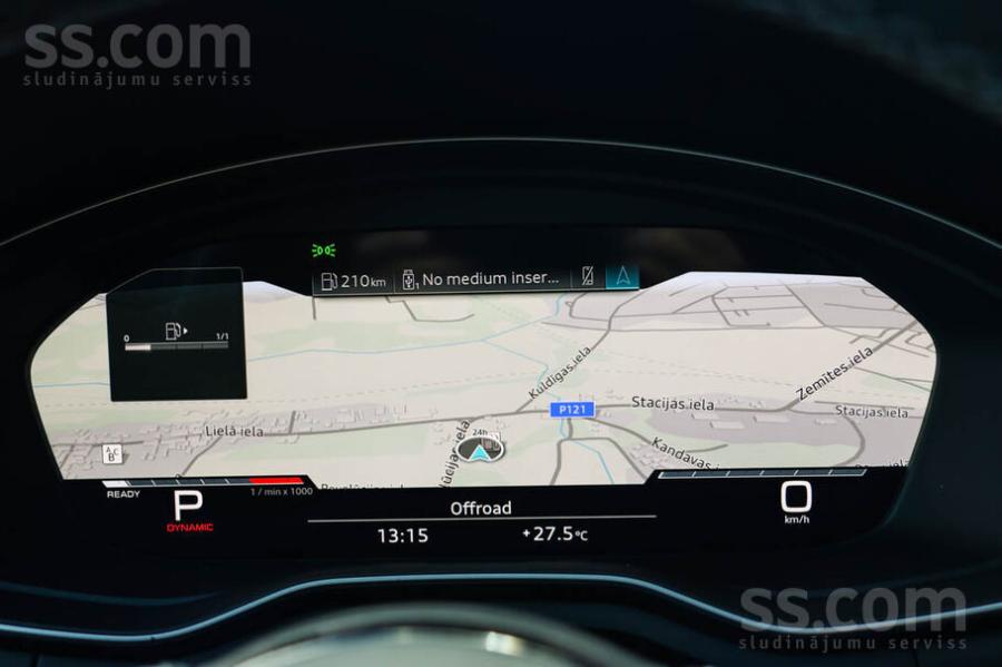 Melns Audi A4 2023 Tukums, ar dzinēja tilpumu 2.00 L un nobraukumu 190 tūkst. km par 18790 €, foto 18 vietnē AUTOMOTO.COM.LV