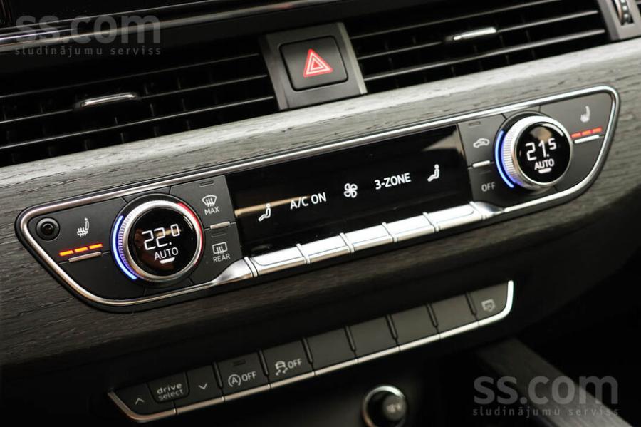 Melns Audi A4 2023 Tukums, ar dzinēja tilpumu 2.00 L un nobraukumu 190 tūkst. km par 18790 €, foto 19 vietnē AUTOMOTO.COM.LV