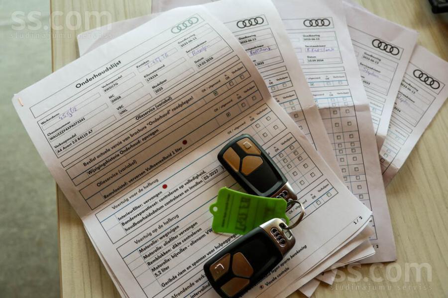 Melns Audi A4 2023 Tukums, ar dzinēja tilpumu 2.00 L un nobraukumu 190 tūkst. km par 18790 €, foto 25 vietnē AUTOMOTO.COM.LV