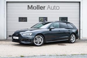 Black Audi A4 2023 in Jelgava, with an engine capacity of 2.00 L and mileage of 154 thousand km for 23400 €, photo  on AUTOMOTO.COM.LV
