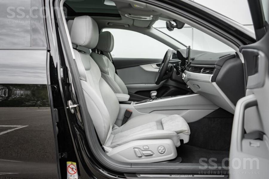 Melns Audi A4 2023 Rīga, ar dzinēja tilpumu 2.00 L un nobraukumu 190 tūkst. km par 24500 €, foto 14 vietnē AUTOMOTO.COM.LV