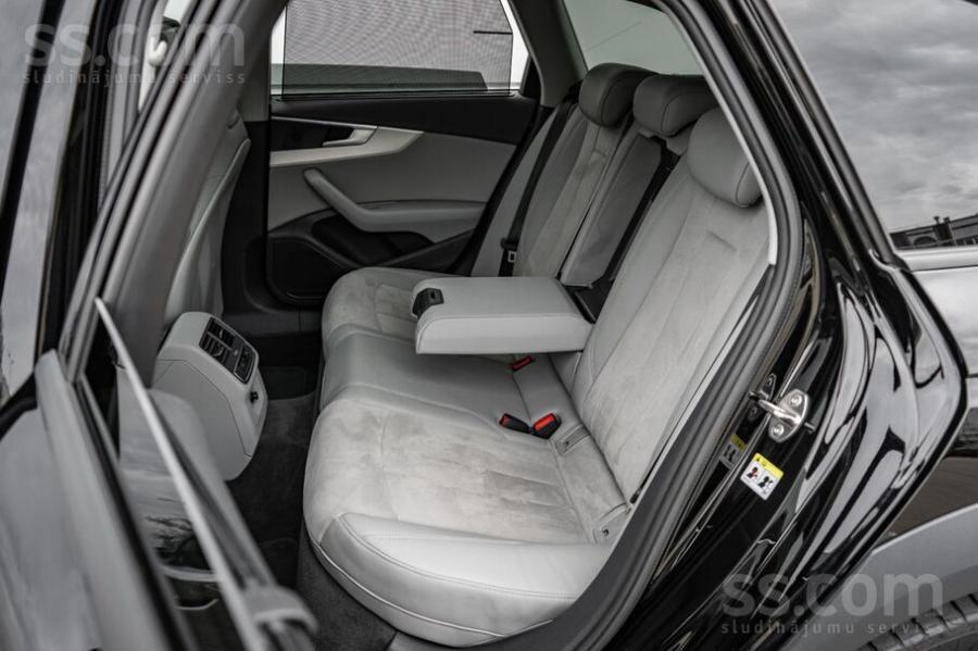 Melns Audi A4 2023 Rīga, ar dzinēja tilpumu 2.00 L un nobraukumu 190 tūkst. km par 24500 €, foto 15 vietnē AUTOMOTO.COM.LV