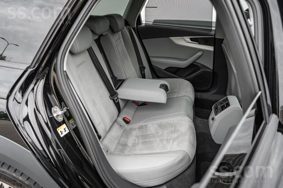 Melns Audi A4 2023 Rīga, ar dzinēja tilpumu 2.00 L un nobraukumu 190 tūkst. km par 24500 €, foto 16 vietnē AUTOMOTO.COM.LV