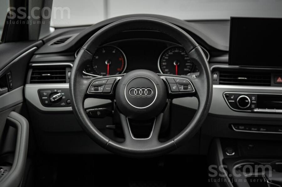 Melns Audi A4 2023 Rīga, ar dzinēja tilpumu 2.00 L un nobraukumu 190 tūkst. km par 24500 €, foto 21 vietnē AUTOMOTO.COM.LV