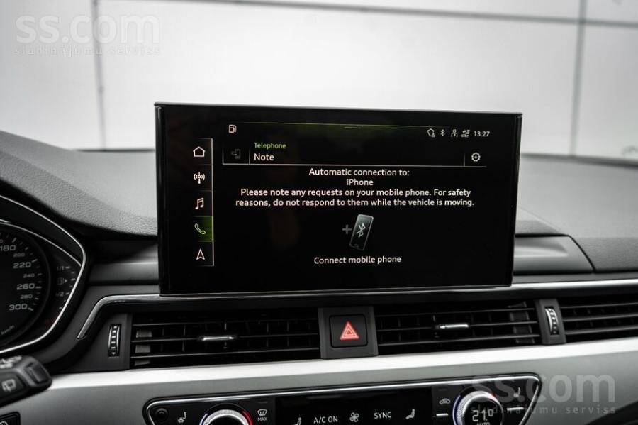 Melns Audi A4 2023 Rīga, ar dzinēja tilpumu 2.00 L un nobraukumu 190 tūkst. km par 24500 €, foto 26 vietnē AUTOMOTO.COM.LV