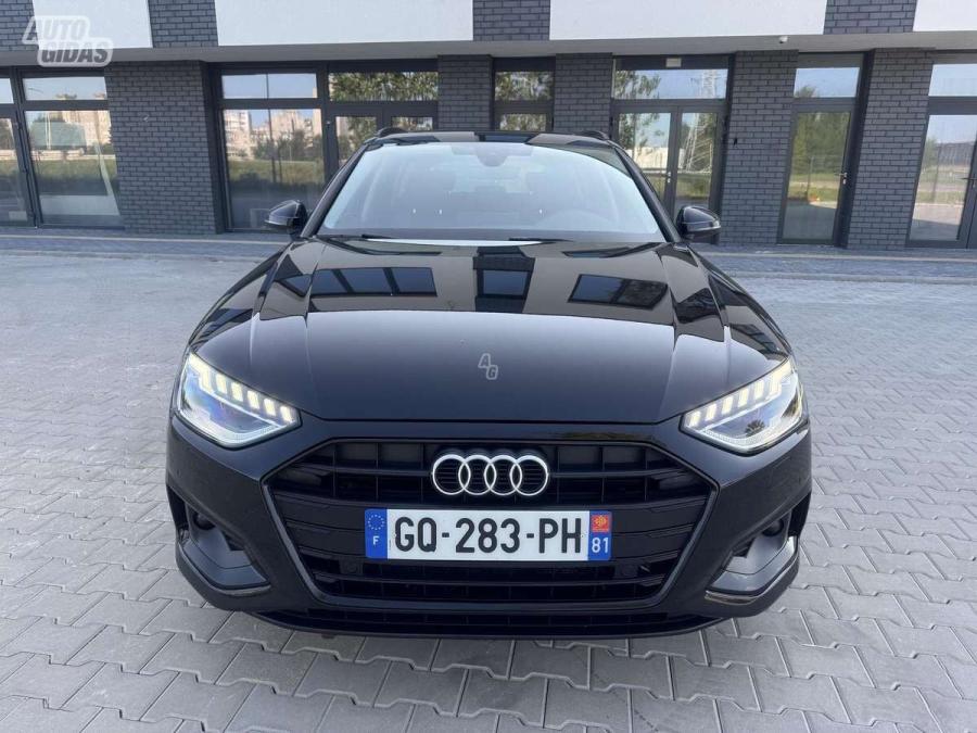 Black Audi A4 2023 in Vilnius, with an engine capacity of 2.00 L and mileage of 253 thousand km for 20300 €, photo 6 on AUTOMOTO.COM.LV