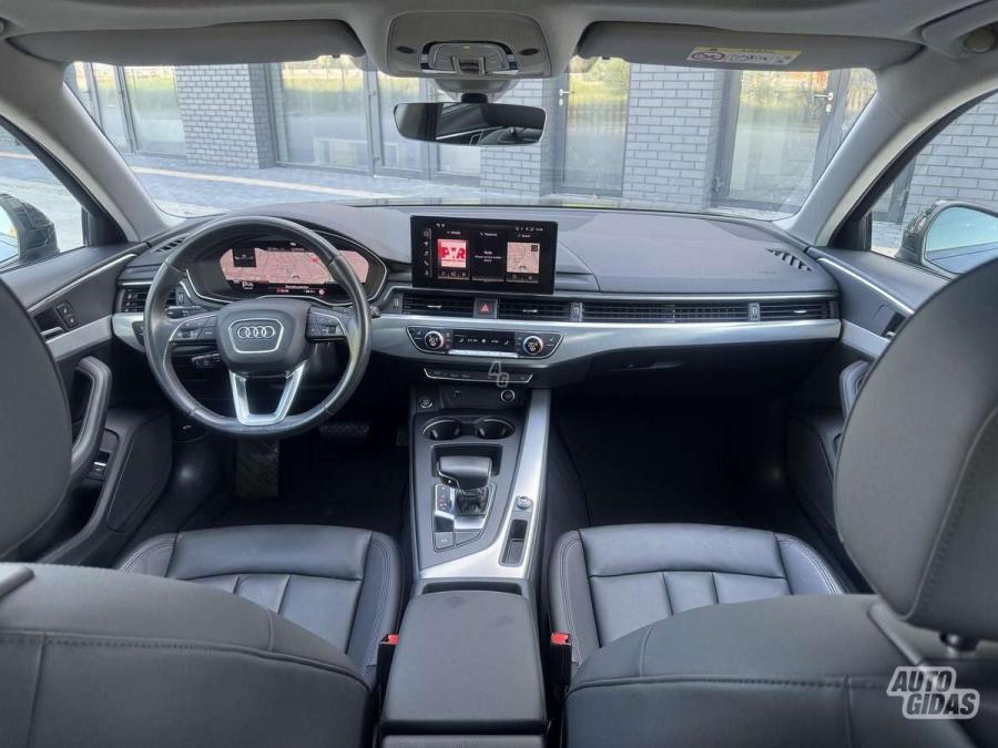 Black Audi A4 2023 in Vilnius, with an engine capacity of 2.00 L and mileage of 253 thousand km for 20300 €, photo 11 on AUTOMOTO.COM.LV