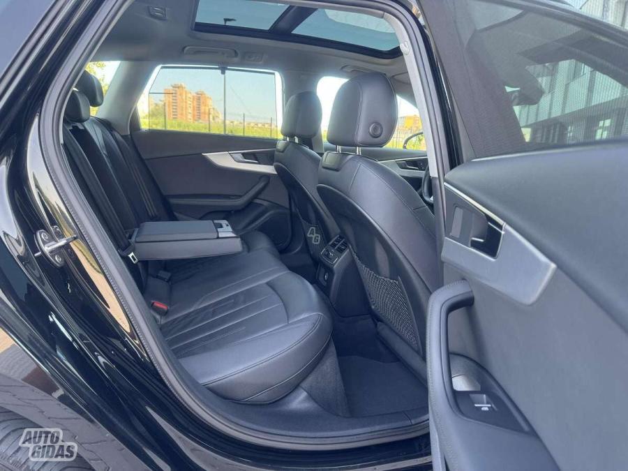 Black Audi A4 2023 in Vilnius, with an engine capacity of 2.00 L and mileage of 253 thousand km for 20300 €, photo 14 on AUTOMOTO.COM.LV