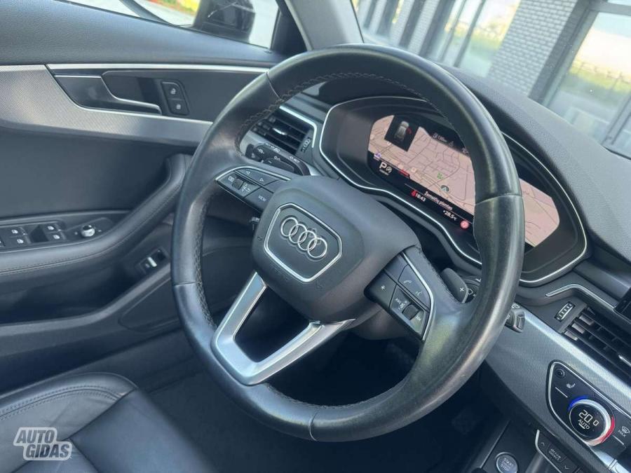 Black Audi A4 2023 in Vilnius, with an engine capacity of 2.00 L and mileage of 253 thousand km for 20300 €, photo 20 on AUTOMOTO.COM.LV