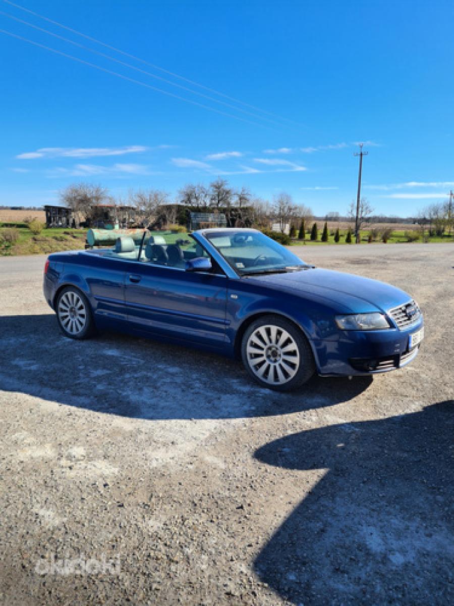 Blue Audi A4 2002 in Rapla, with an engine capacity of 2.40 L and mileage of 178 thousand km for 2500 €, photo 1 on AUTOMOTO.COM.LV