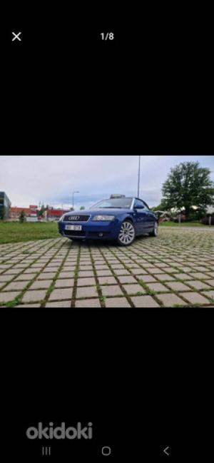 Blue Audi A4 2002 in Rapla, with an engine capacity of 2.40 L and mileage of 178 thousand km for 2500 €, photo 7 on AUTOMOTO.COM.LV