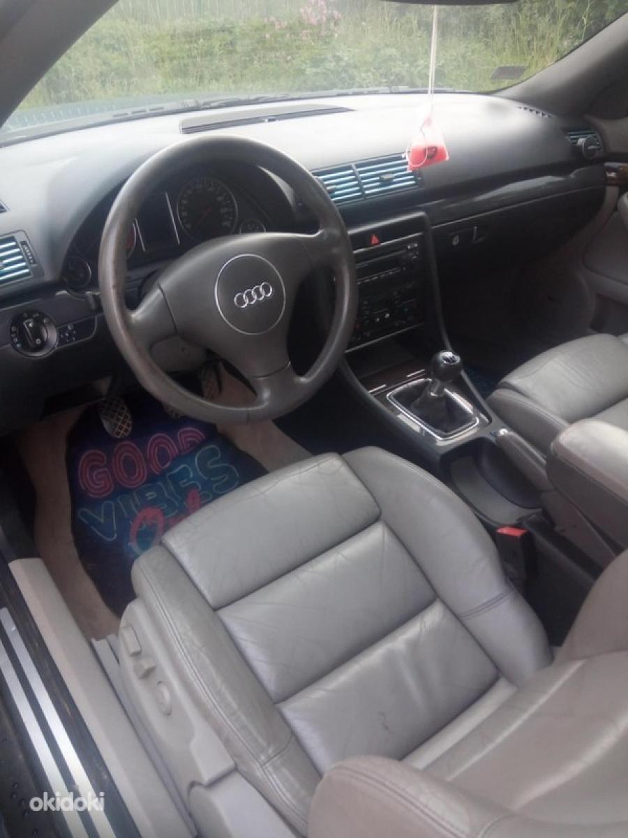 Blue Audi A4 2002 in Rapla, with an engine capacity of 2.40 L and mileage of 178 thousand km for 2500 €, photo 10 on AUTOMOTO.COM.LV