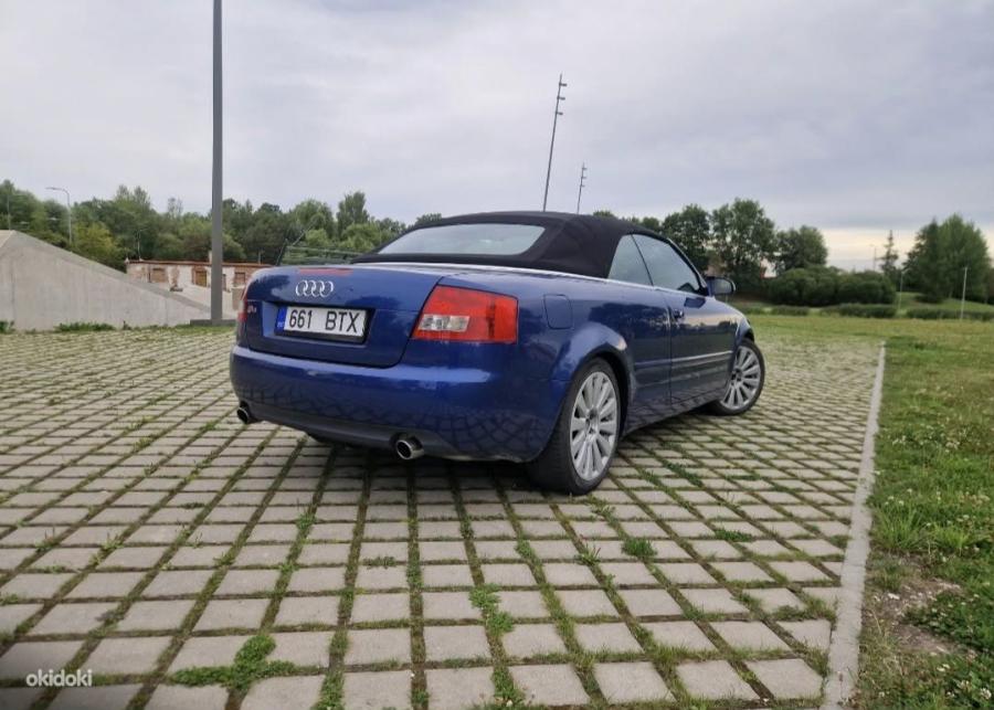 Blue Audi A4 2002 in Rapla, with an engine capacity of 2.40 L and mileage of 178 thousand km for 2500 €, photo 11 on AUTOMOTO.COM.LV