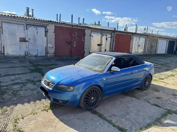 Zils Audi A4 2003 Panevēža, ar dzinēja tilpumu 2.50 L un nobraukumu 330 tūkst. km par 1250 €, foto 1 vietnē AUTOMOTO.COM.LV