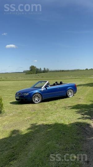 Blue Audi A4 2003 in Dobele, with an engine capacity of 1.80 L and mileage of 314 thousand km for 3880 €, photo  on AUTOMOTO.COM.LV