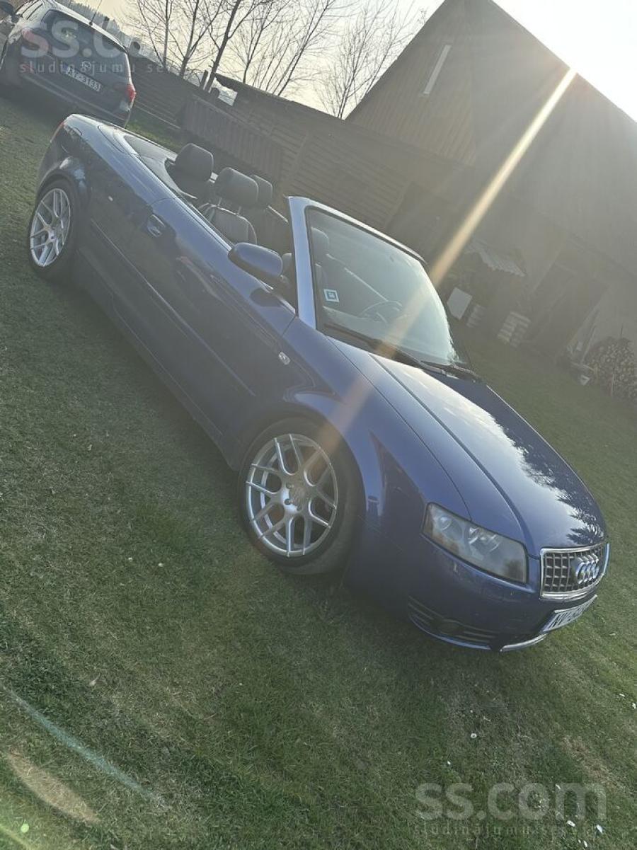 Blue Audi A4 2003 in Dobele, with an engine capacity of 1.80 L and mileage of 314 thousand km for 3880 €, photo 4 on AUTOMOTO.COM.LV