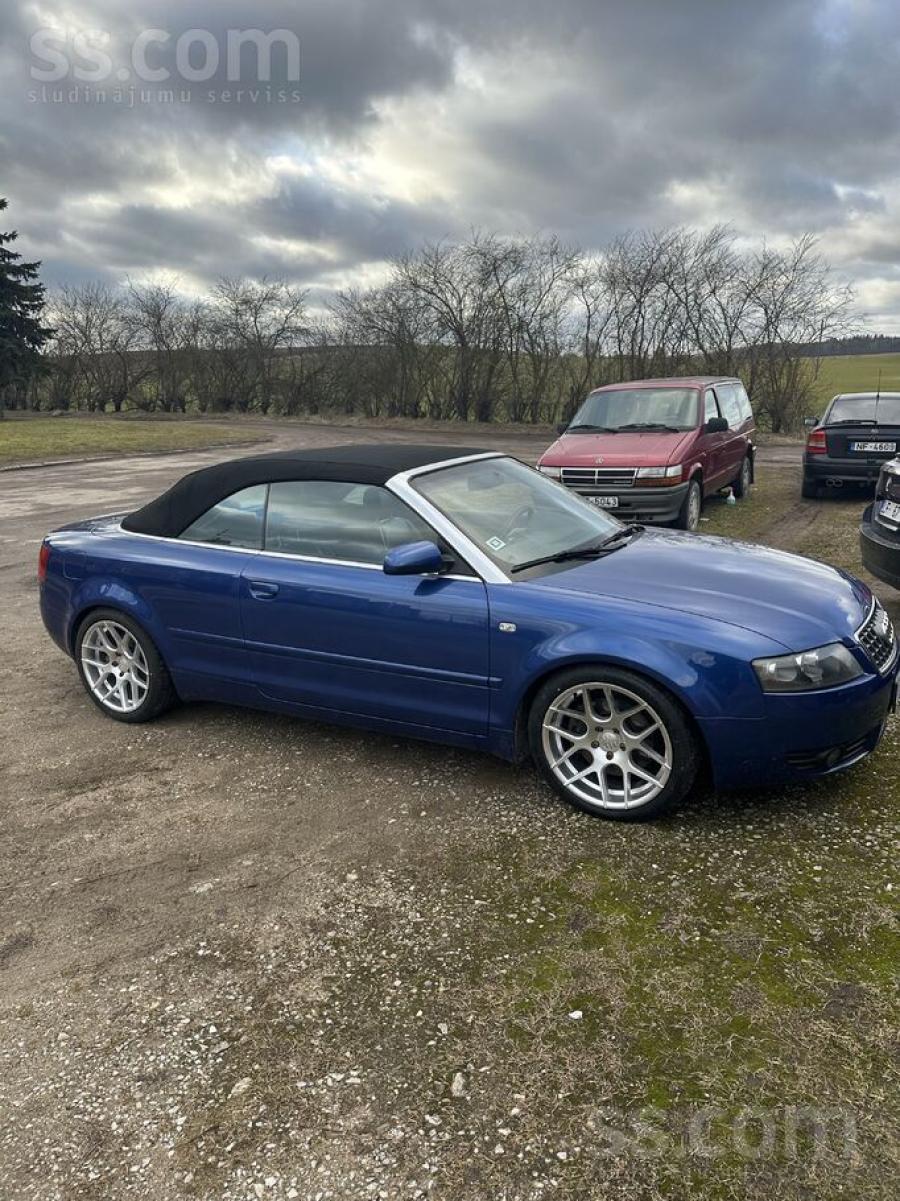Blue Audi A4 2003 in Dobele, with an engine capacity of 1.80 L and mileage of 314 thousand km for 3880 €, photo 5 on AUTOMOTO.COM.LV