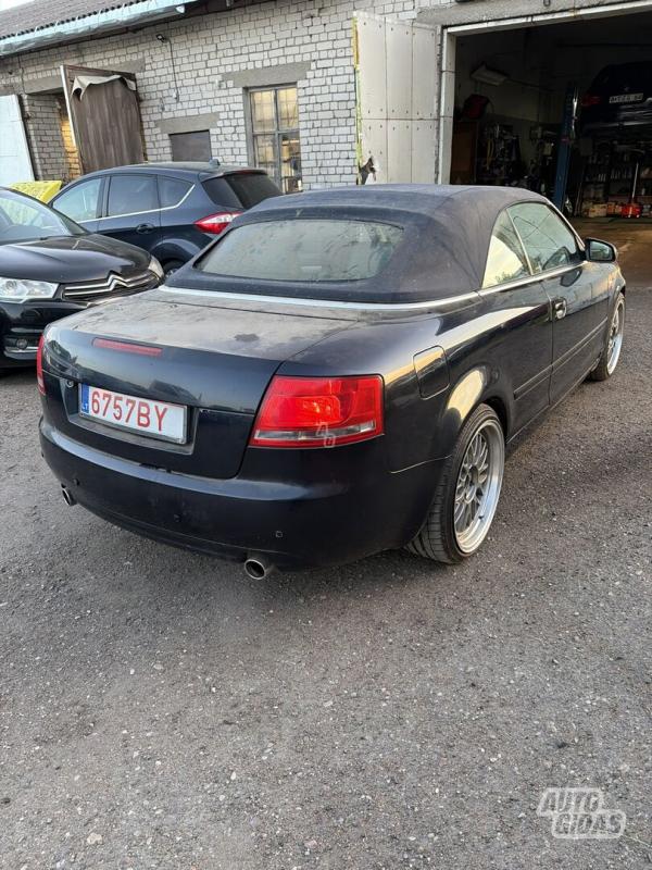 Blue Audi A4 2004 in Vilnius, with an engine capacity of 3.00 L and mileage of 265 thousand km for 2200 €, photo 2 on AUTOMOTO.COM.LV