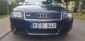 Blue Audi A4 2004 in Panevezys, with an engine capacity of 2.50 L and mileage of 266 thousand km for 3300 €, photo  on AUTOMOTO.COM.LV