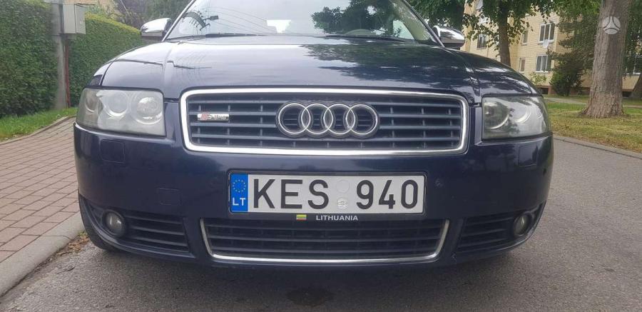 Blue Audi A4 2004 in Panevezys, with an engine capacity of 2.50 L and mileage of 266 thousand km for 3300 €, photo 1 on AUTOMOTO.COM.LV