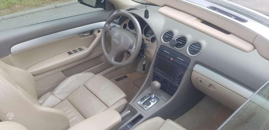 Blue Audi A4 2004 in Panevezys, with an engine capacity of 2.50 L and mileage of 266 thousand km for 3300 €, photo 13 on AUTOMOTO.COM.LV