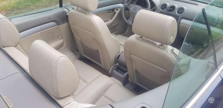 Blue Audi A4 2004 in Panevezys, with an engine capacity of 2.50 L and mileage of 266 thousand km for 3300 €, photo 15 on AUTOMOTO.COM.LV